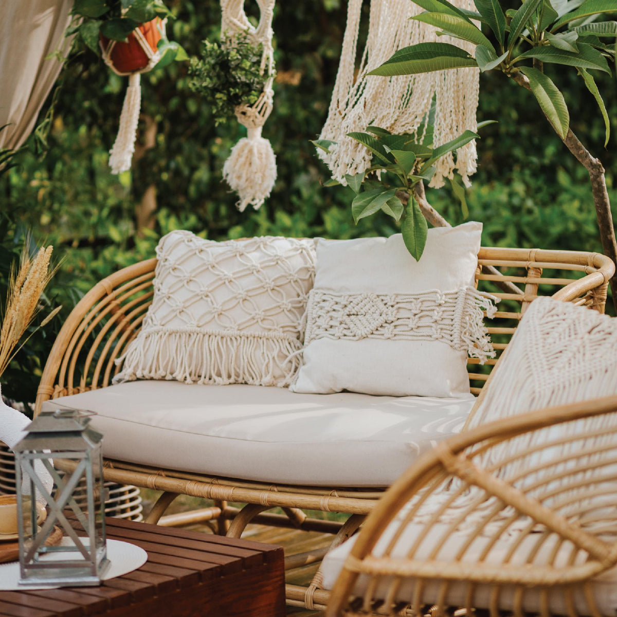 Bali Bamboo 2 Seater Sofa – ariika